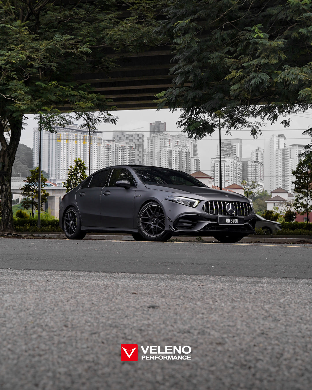 Mercedes Benz A200/A250 catback exhaust system – Veleno Performance